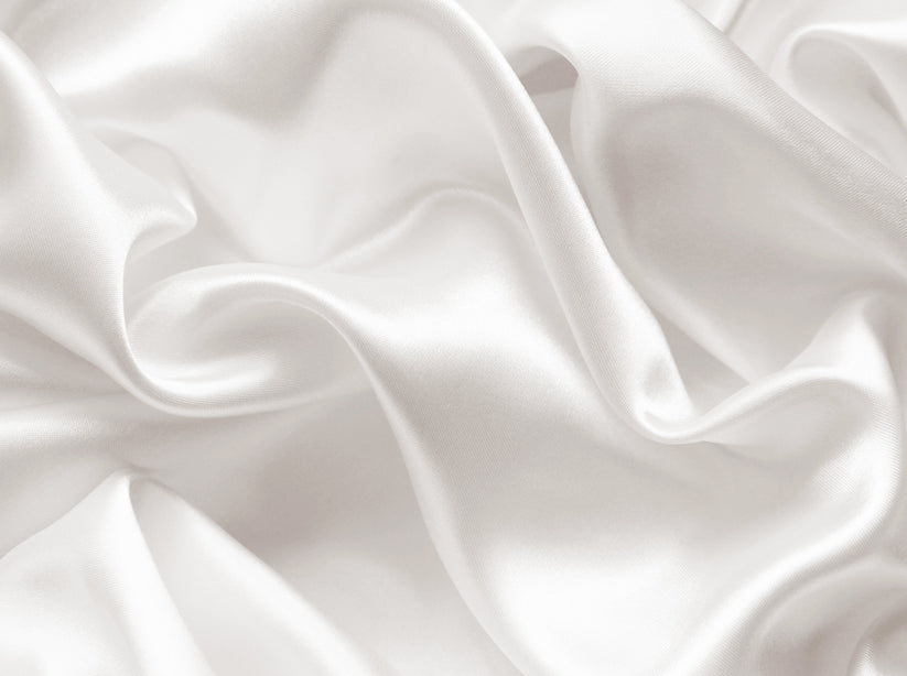 100% Silk Charmeuse - "Marshmallow" (PANTONE 11-4300 TPX) – SissiLita